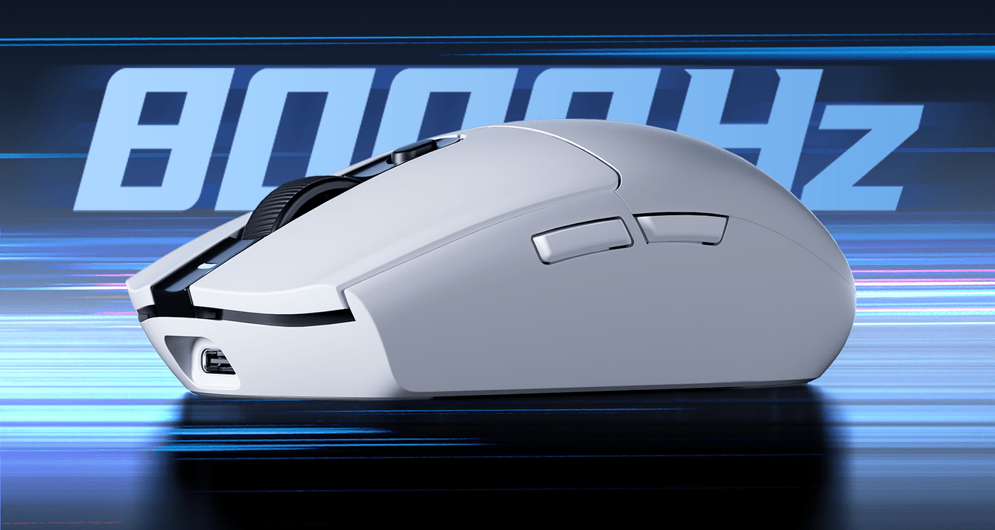 MCHOSE G3 Dual 8K High-Performance Wireless Gaming Mouse