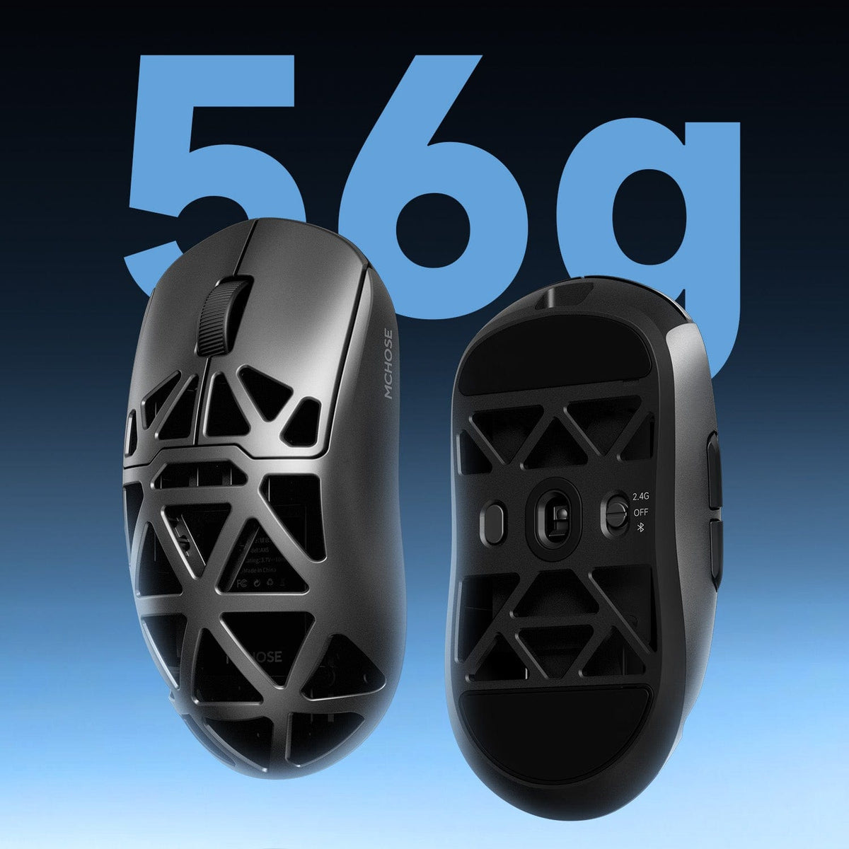 MCHOSE AX5 Pro Max Magnesium Alloy Wireless Mouse