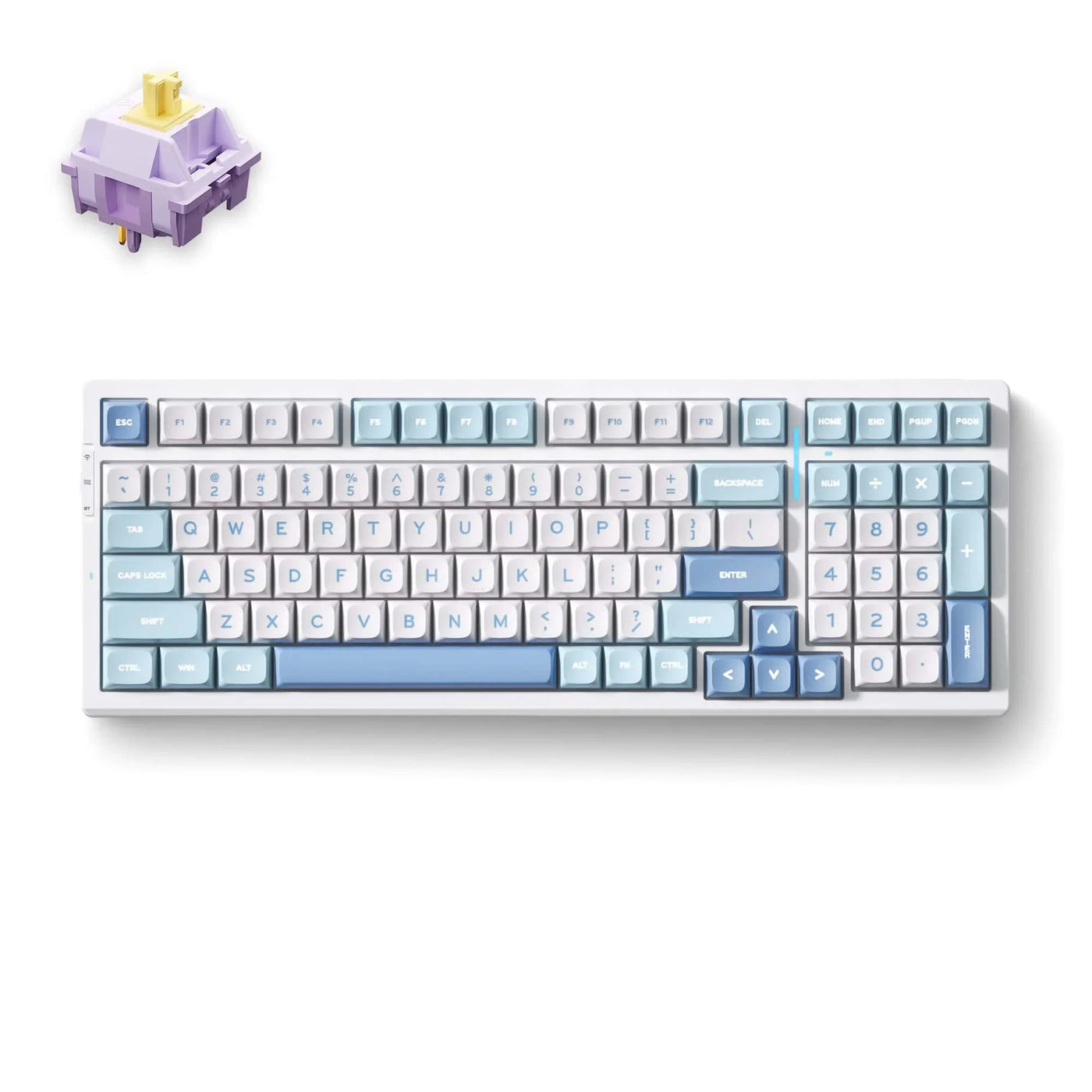 MCHOSE G98 Wireless Mechanical Gaming Keyboard with Hot-Swap RGB Gaske