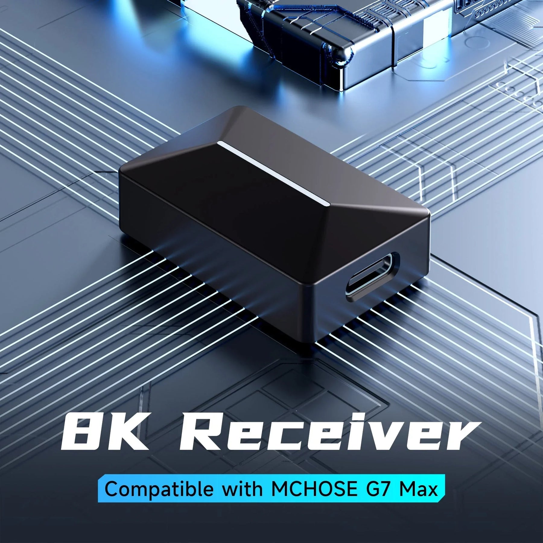 MCHOSE A5/M7/A7/G7 Max 4K/8K Receiver for Wireless Mouse
